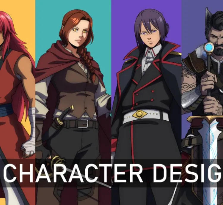 I will draw character design in anime style - FinalHeights